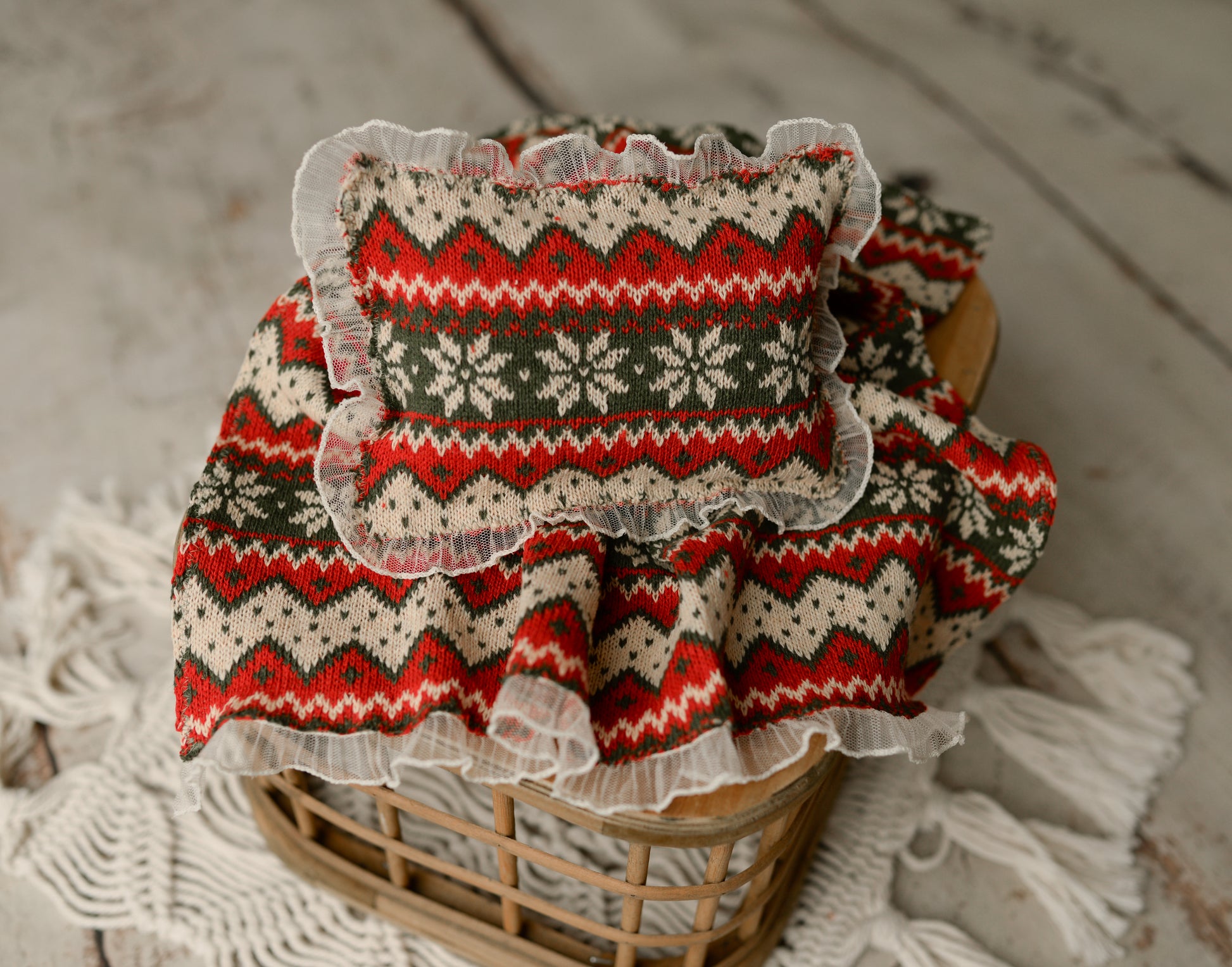 Gingerbread House| Layer, Pillow & Headband – Liam & Ava handmade props